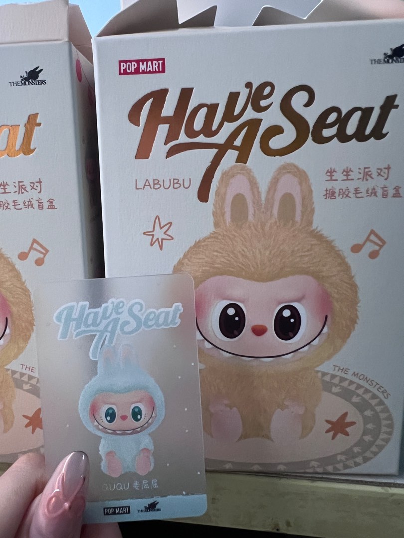 Labubu V2 Ququ, Hobbies & Toys, Toys & Games on Carousell