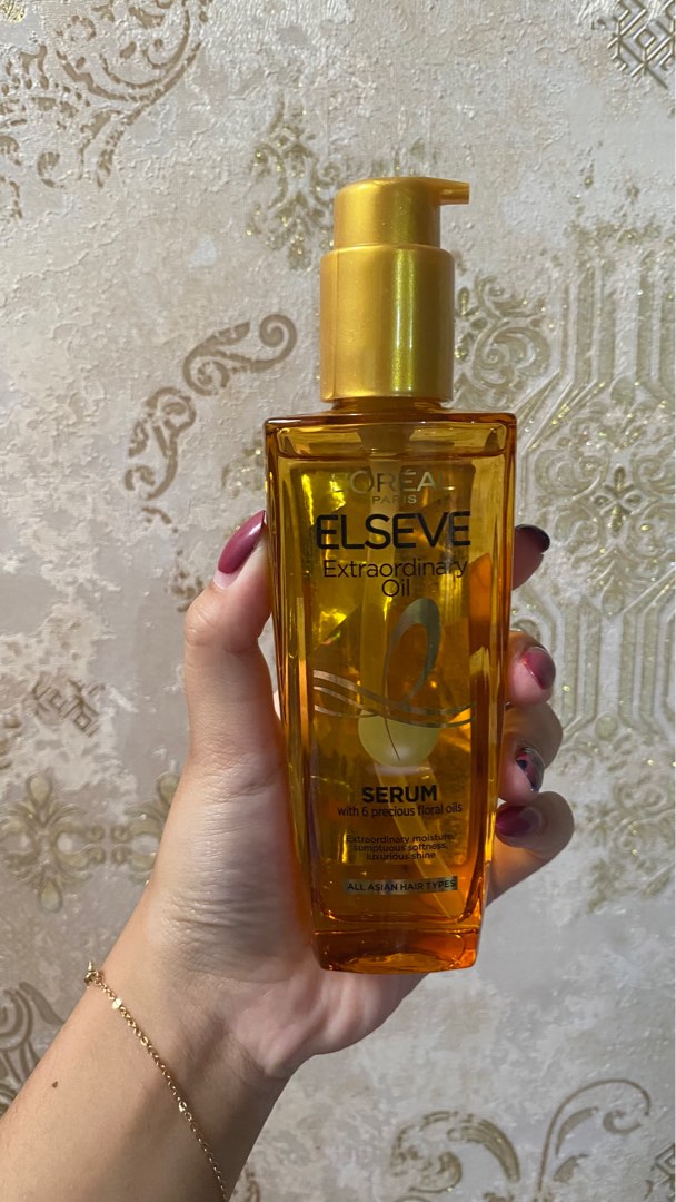 L'Oreal Paris Elseve Extraordinary Oil Gold Hair Treatment Serum ...