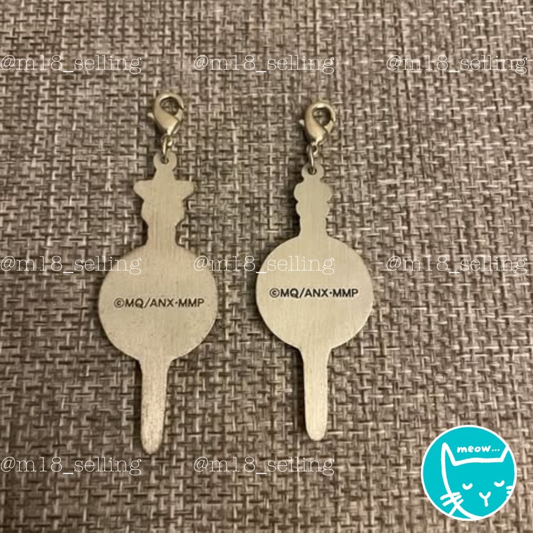 [m18 ANIME MERCH] Puella Magi Madoka Magica Metal Charms #5 & #7 ...