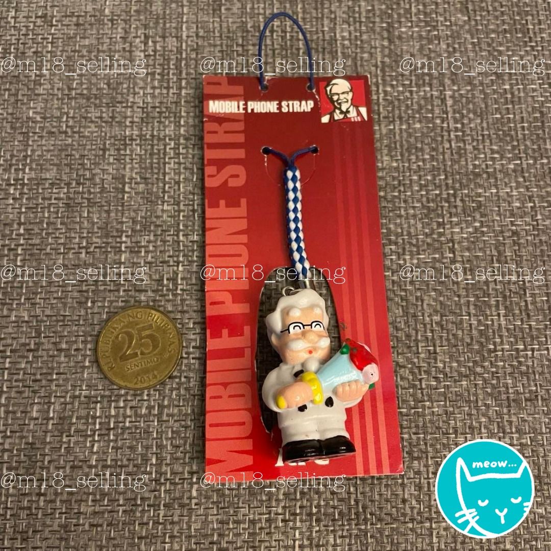 [m18 COLLECTIBLES] KFC Kentucky Fried Chicken Colonel Sanders Mobile ...