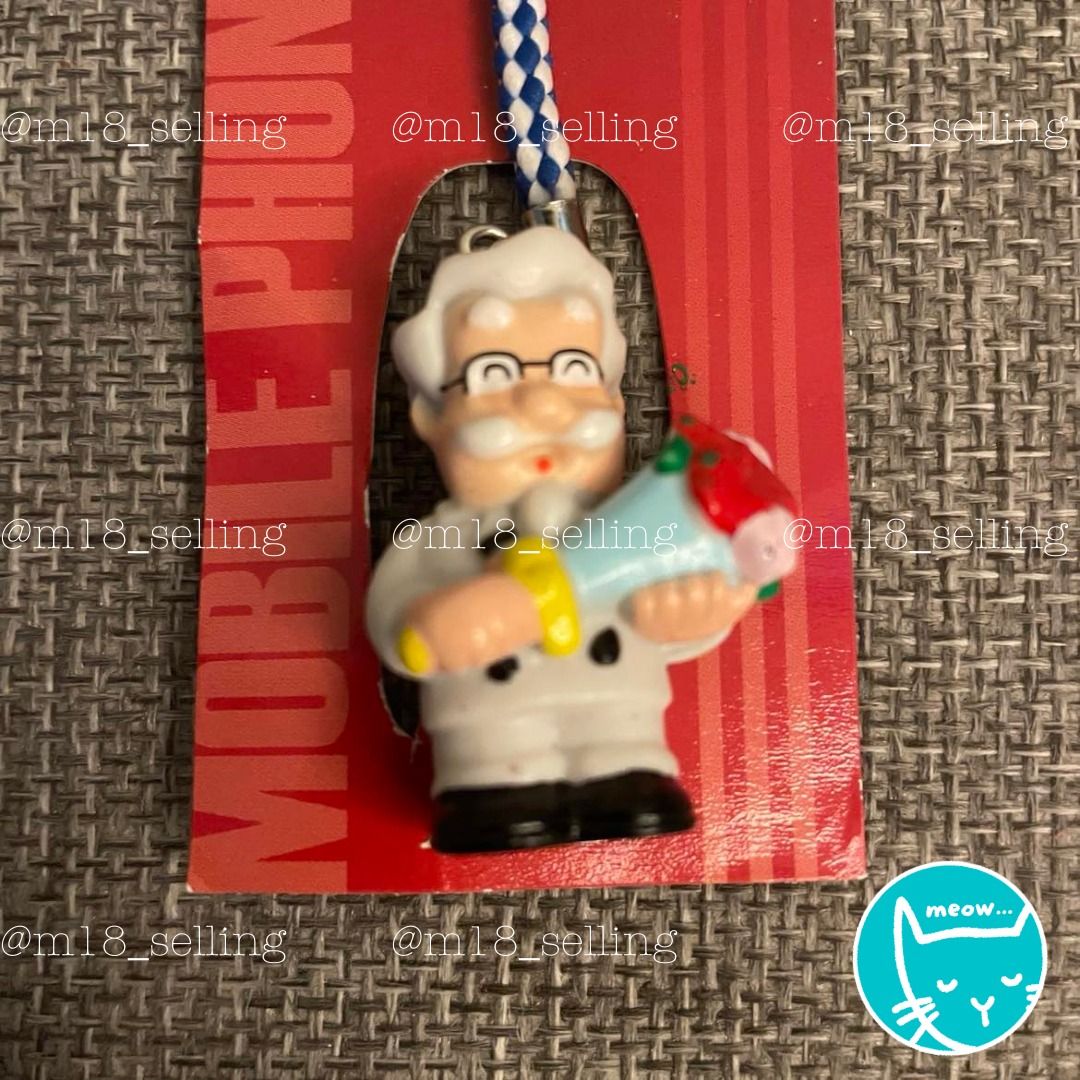 [m18 COLLECTIBLES] KFC Kentucky Fried Chicken Colonel Sanders Mobile ...