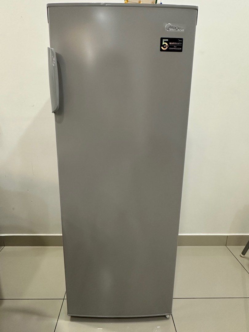 Midea Upright Freezer 188L, TV & Home Appliances, Kitchen Appliances ...