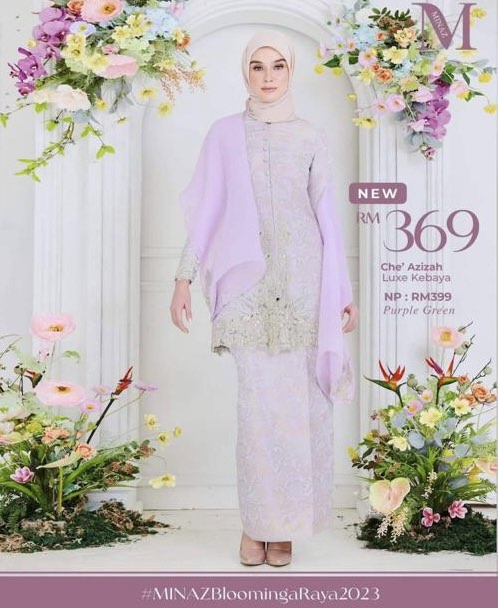 Minaz Che Azizah, Women's Fashion, Muslimah Fashion, Baju Kurung & sets ...