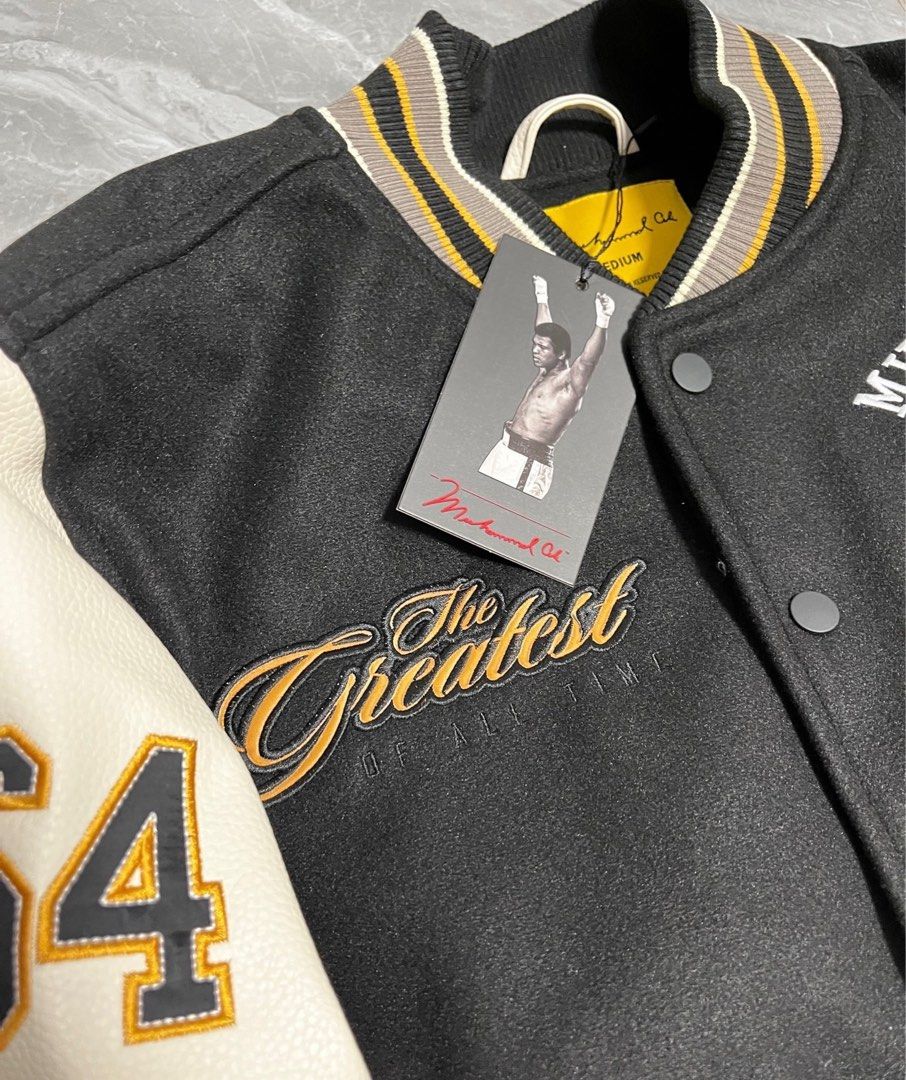 MUHAMMAD ALI THE GREATEST OF ALL TIME VARSITY JACKET, Men's Fashion ...