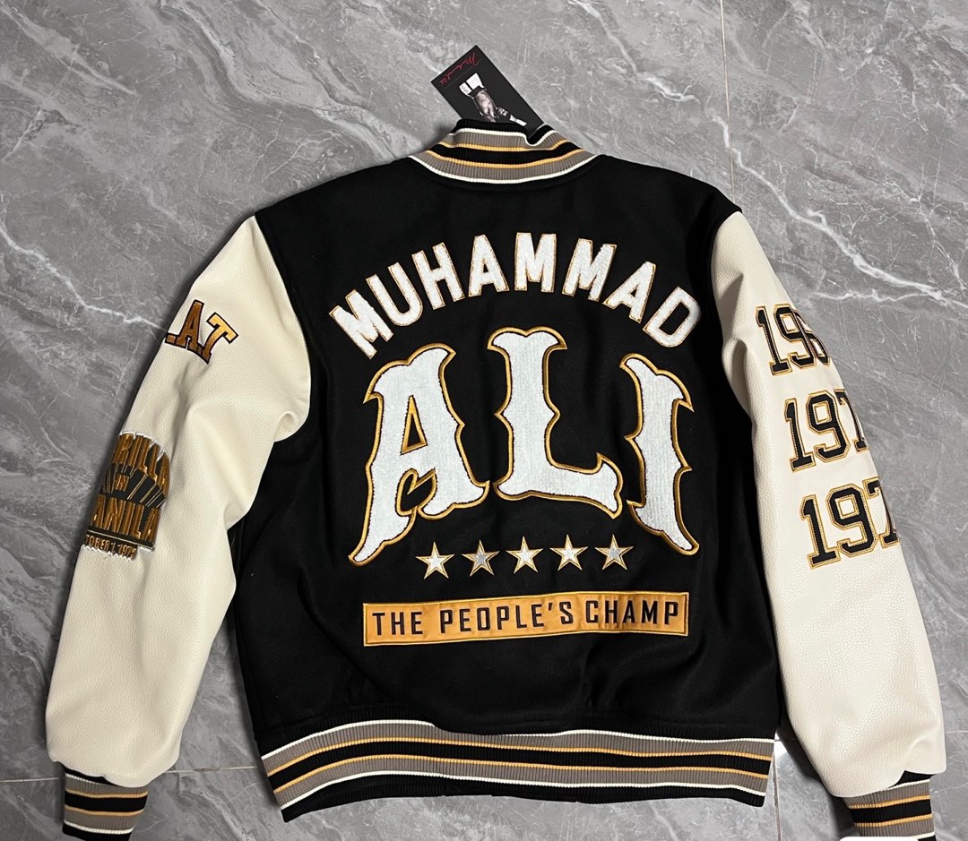 MUHAMMAD ALI THE GREATEST OF ALL TIME VARSITY JACKET, Men's Fashion ...