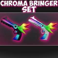 Murder Mystery 2 mm2 roblox chroma bringer set, Video Gaming, Video Games, Others on Carousell