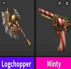 Murder Mystery 2 mm2 roblox logchopper set, Video Gaming, Video Games, Others on Carousell