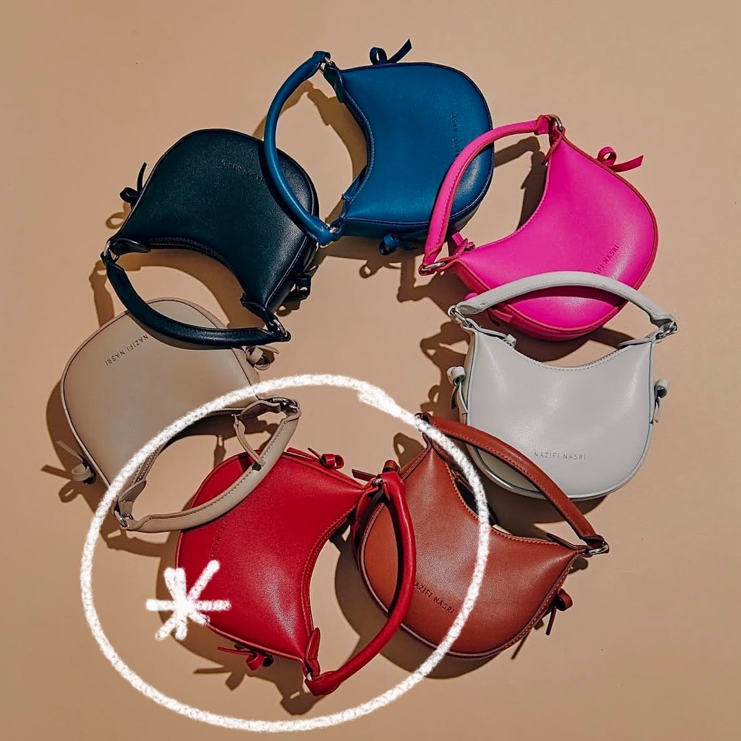 Nazifi Nasri Mini Ribbon Bag, Women's Fashion, Bags & Wallets, Cross ...