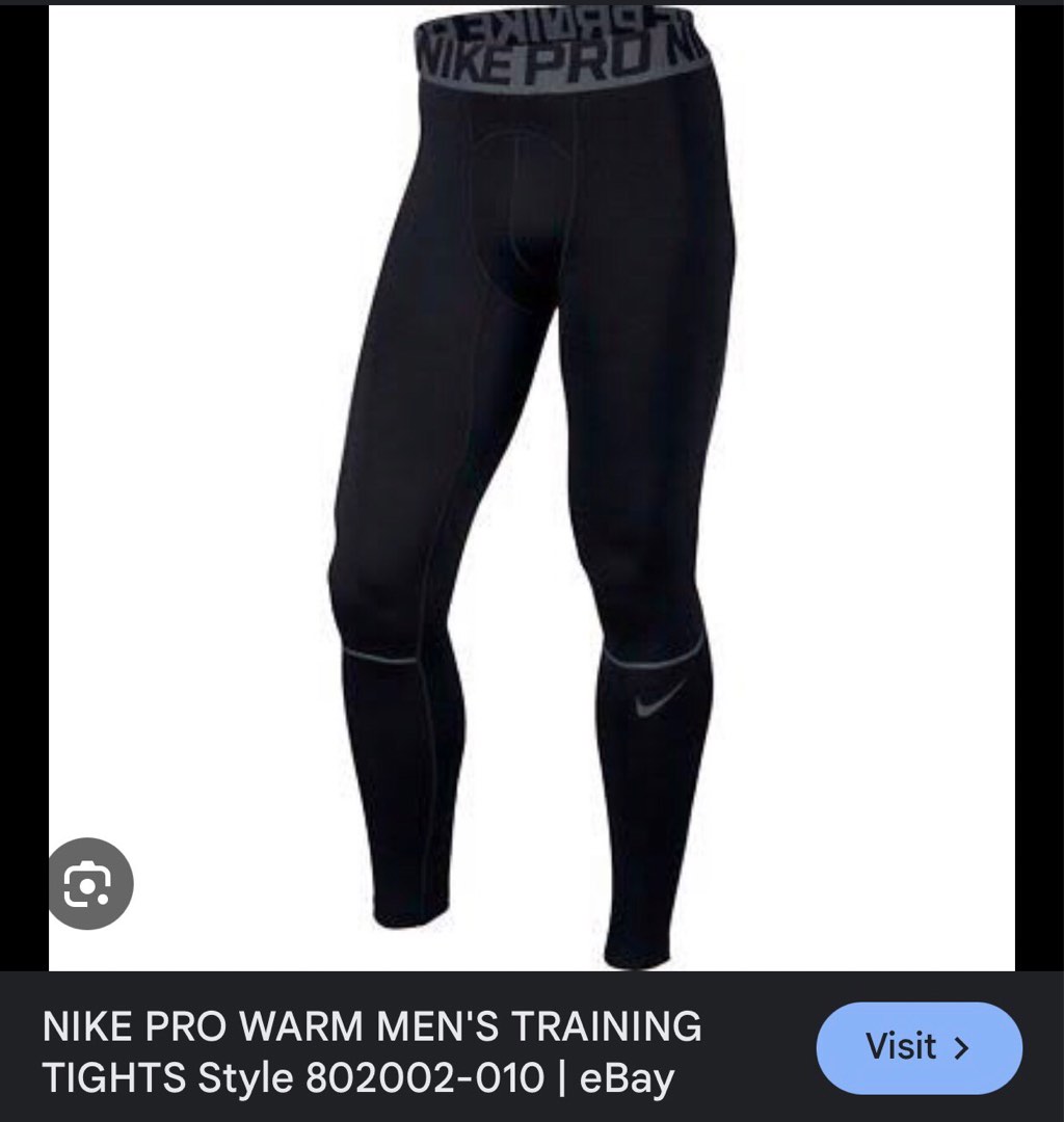 Nike Pro Hyperwarm Compression Tights, Men's Fashion, Activewear on ...