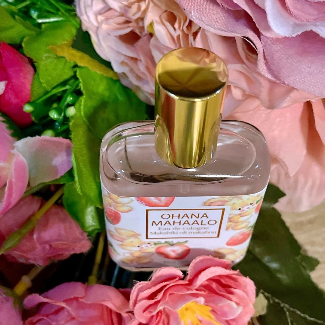 OHANA MAHAALO Strawberry Flian Makahiki Oli Eau de Cologne Makahou Made ...