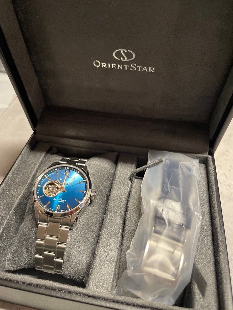 Orient Star 東方之星 2023 Moving Blue Modern Skeleton 系列 RK-AT0017L Limited ...