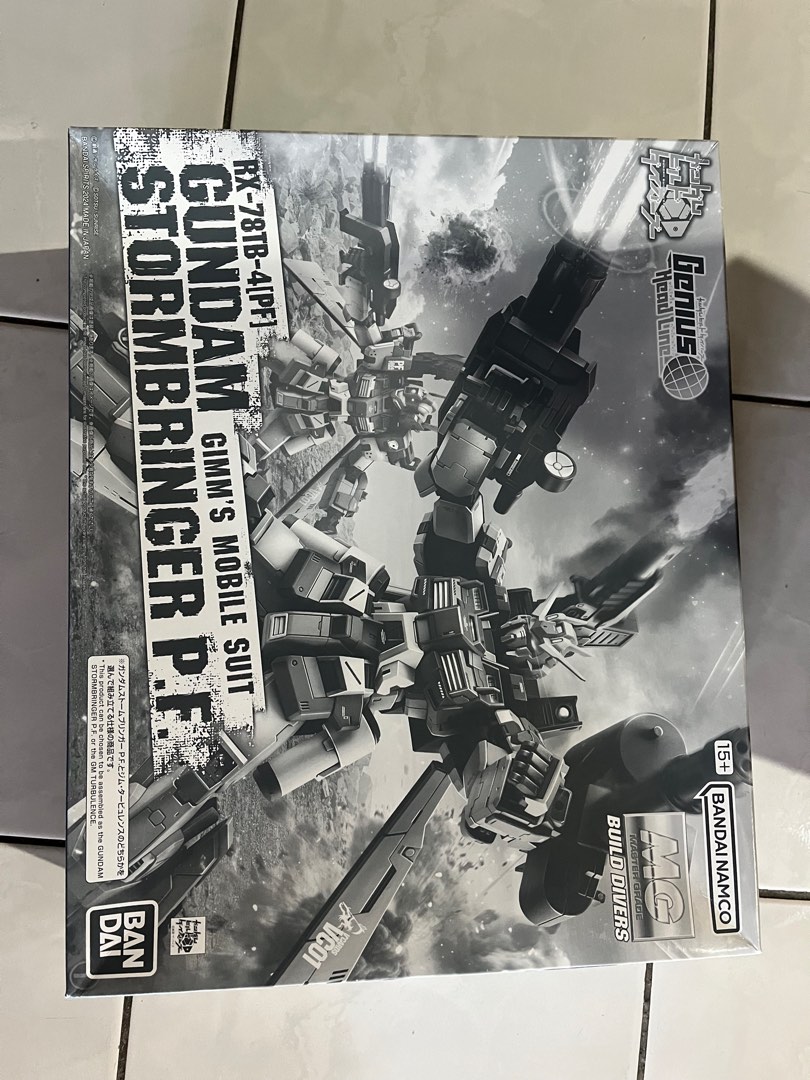 P Bandai gundam mg stormbringer p.f., Hobbies & Toys, Toys & Games on ...