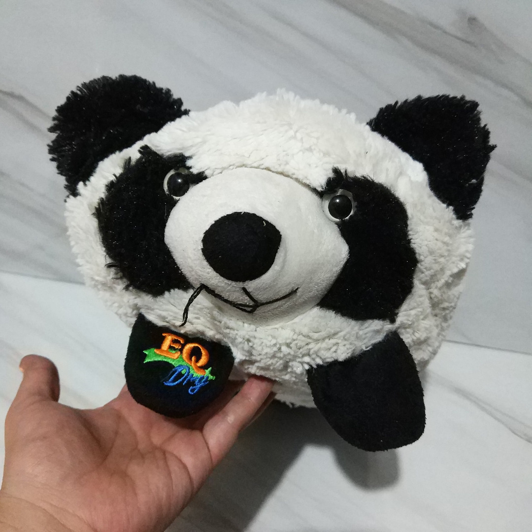 Panda, Duck & Elephant EQ Stuffed Toy Log Long Pillow, Hobbies & Toys ...