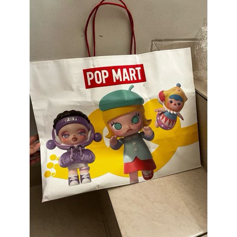Paperbag pop mart plastik popmart pop mart, Olshop Fashion, Olshop ...
