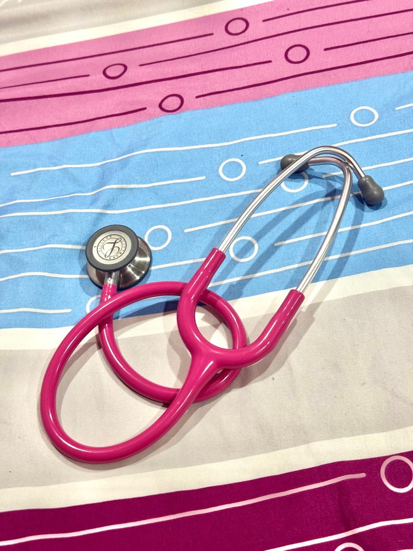 PINK Littmann Classic III stethoscope, Health & Nutrition, Medical ...