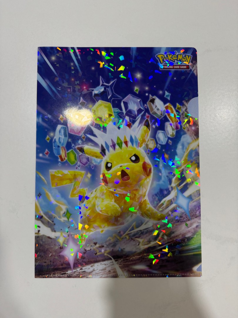 Pokemon Folder (Surging Sparks) Pikachu, Hobbies & Toys, Stationery ...