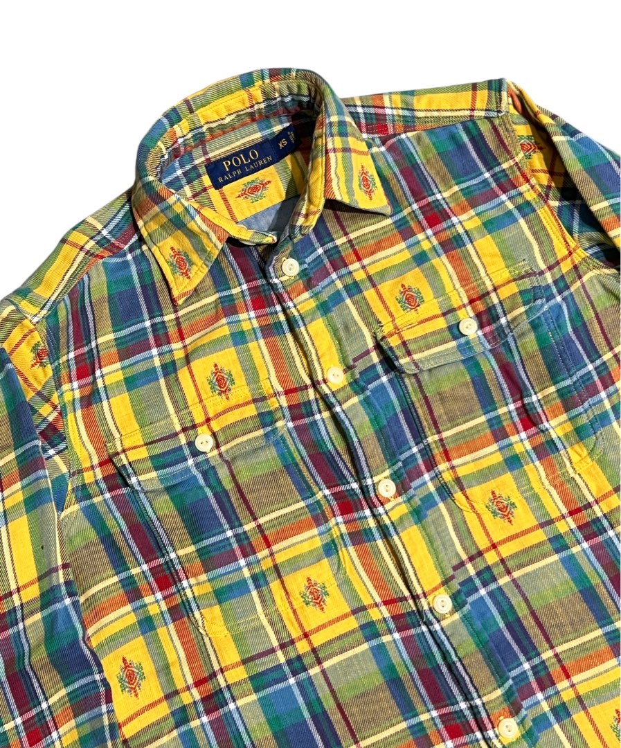 POLO RALPH LAUREN BUTTON UP SHIRT, Men's Fashion, Tops & Sets, Formal ...