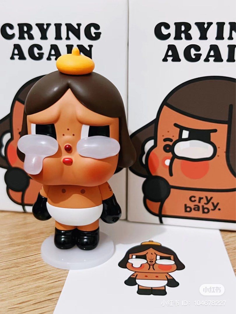 [Ready Stock] POP MART CRYBABY Crying Again Series Figures Blind Box ...