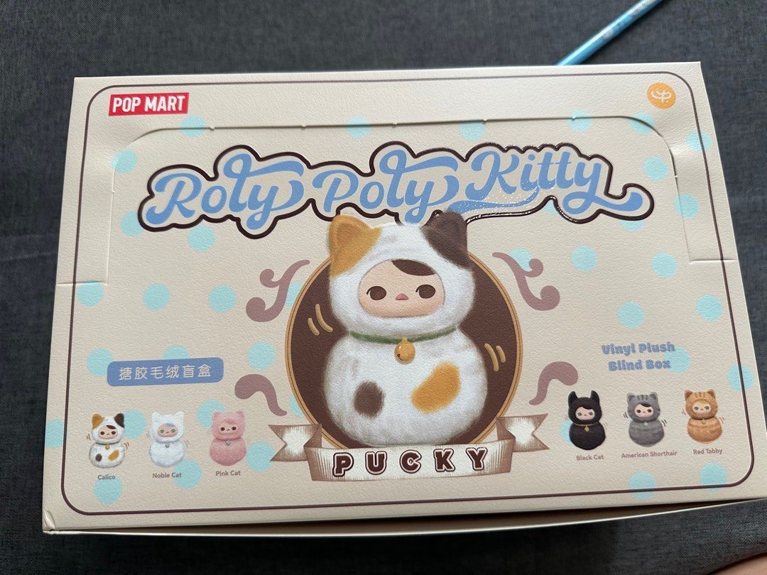 POPMART - Roly Poly Kitty, Hobbies & Toys, Toys & Games on Carousell
