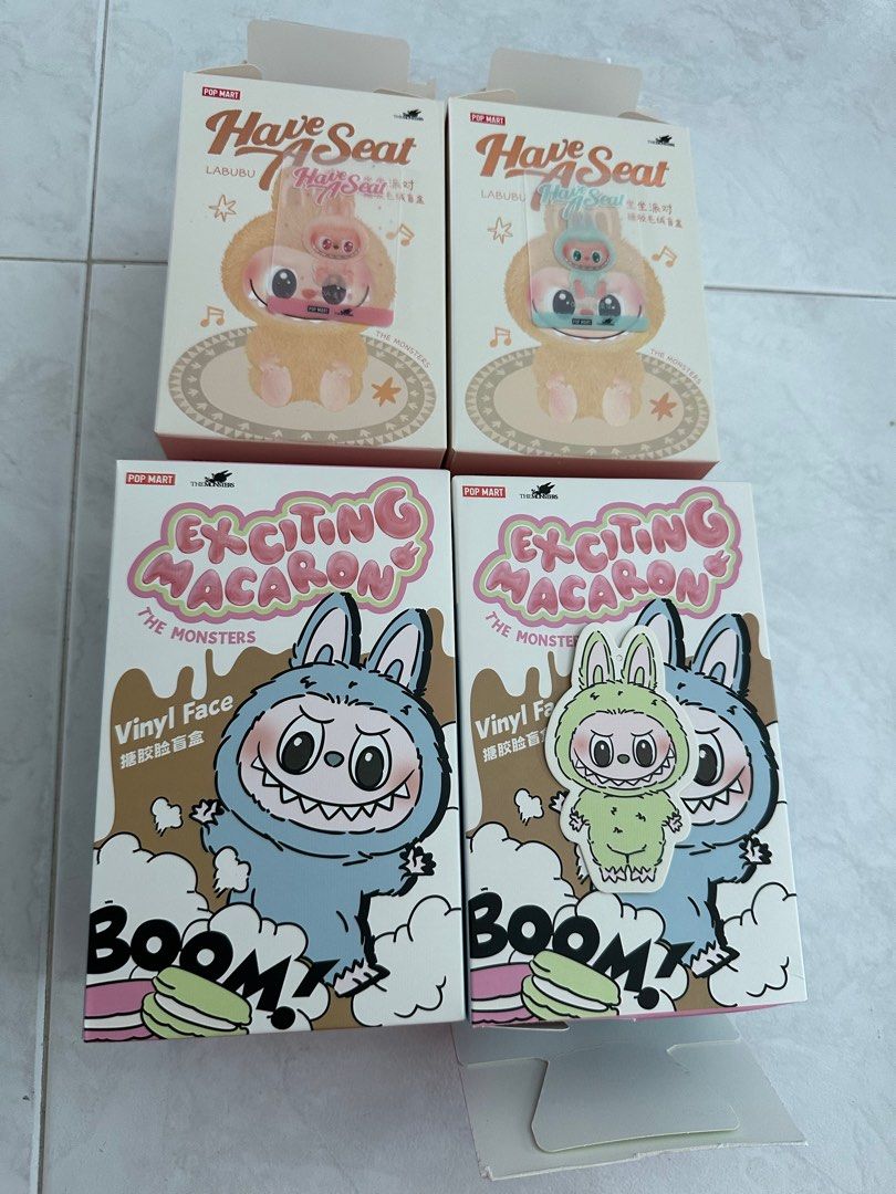 Popmart Labubu Dada, Ququ, Green Grape, Hobbies & Toys, Toys & Games on ...