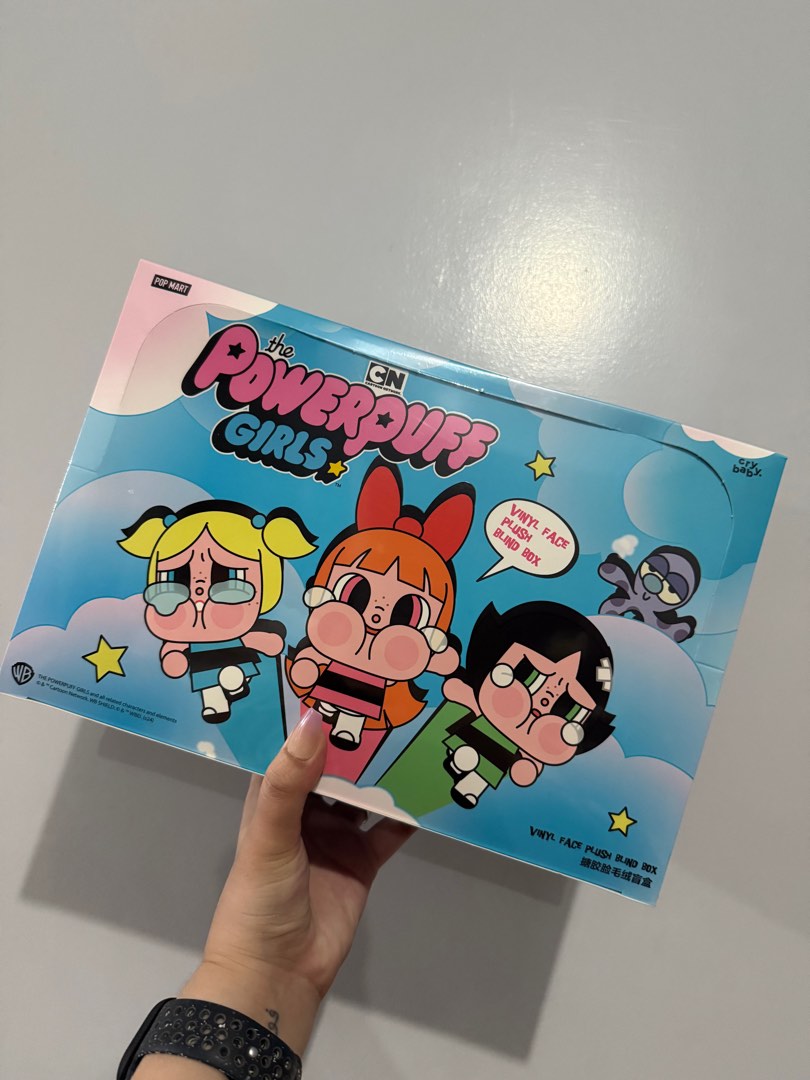 Powerpuff Girls x Cry Baby Plush Pendants, Hobbies & Toys, Toys & Games ...