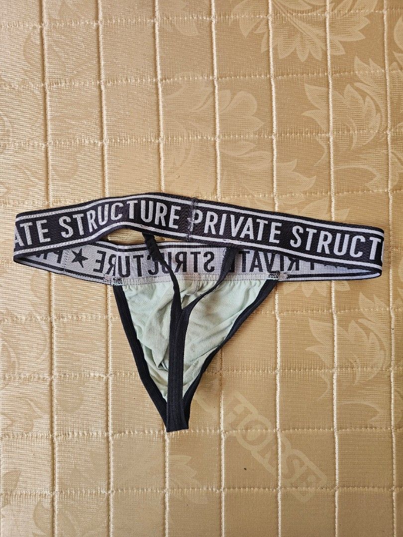Private structure thong, Men's Fashion, Bottoms, New Underwear on Carousell