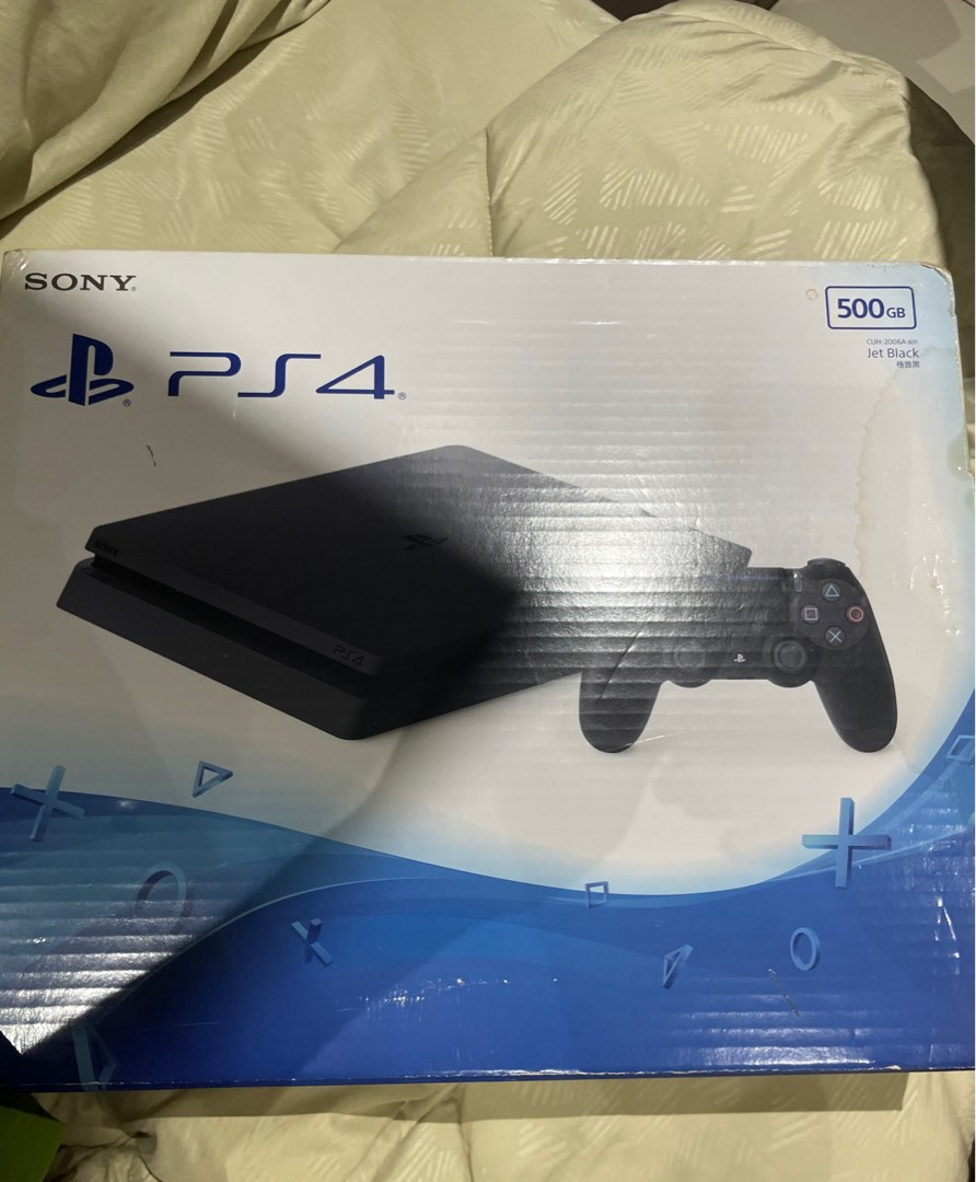ps4 slim (one controller), Video Gaming, Video Game Consoles, PlayStation on Carousell