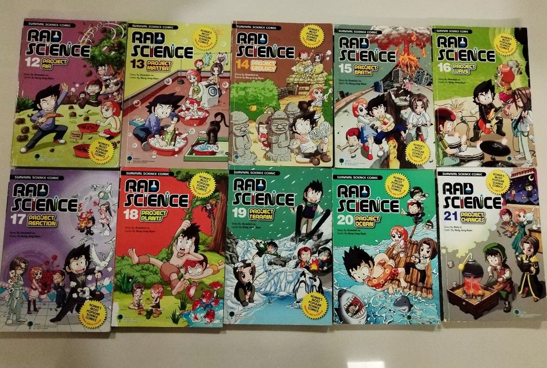 Rad science comic 12-21, Hobbies & Toys, Books & Magazines, Comics & Manga on Carousell