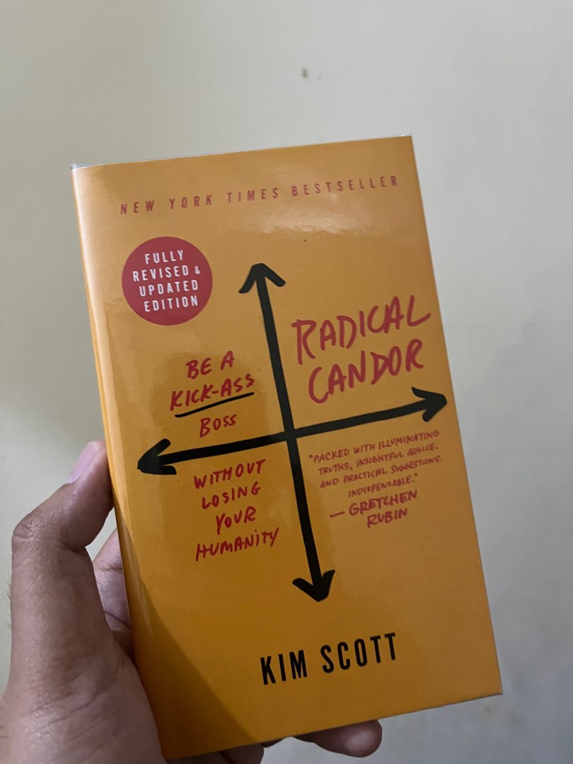 Radical Candor Book fresh from Fully Booked, Hobbies & Toys, Books ...