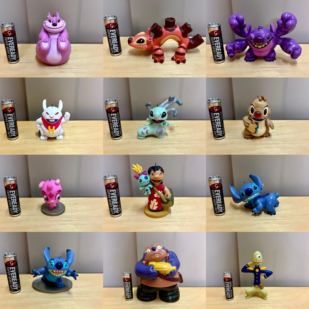 Rare Disney Store Exclusive Lilo & Stitch & Cousins Alien Action Play ...