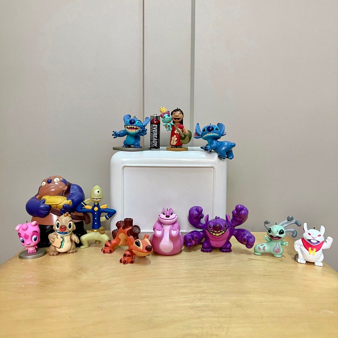 Rare Disney Store Exclusive Lilo & Stitch & Cousins Alien Action Play ...