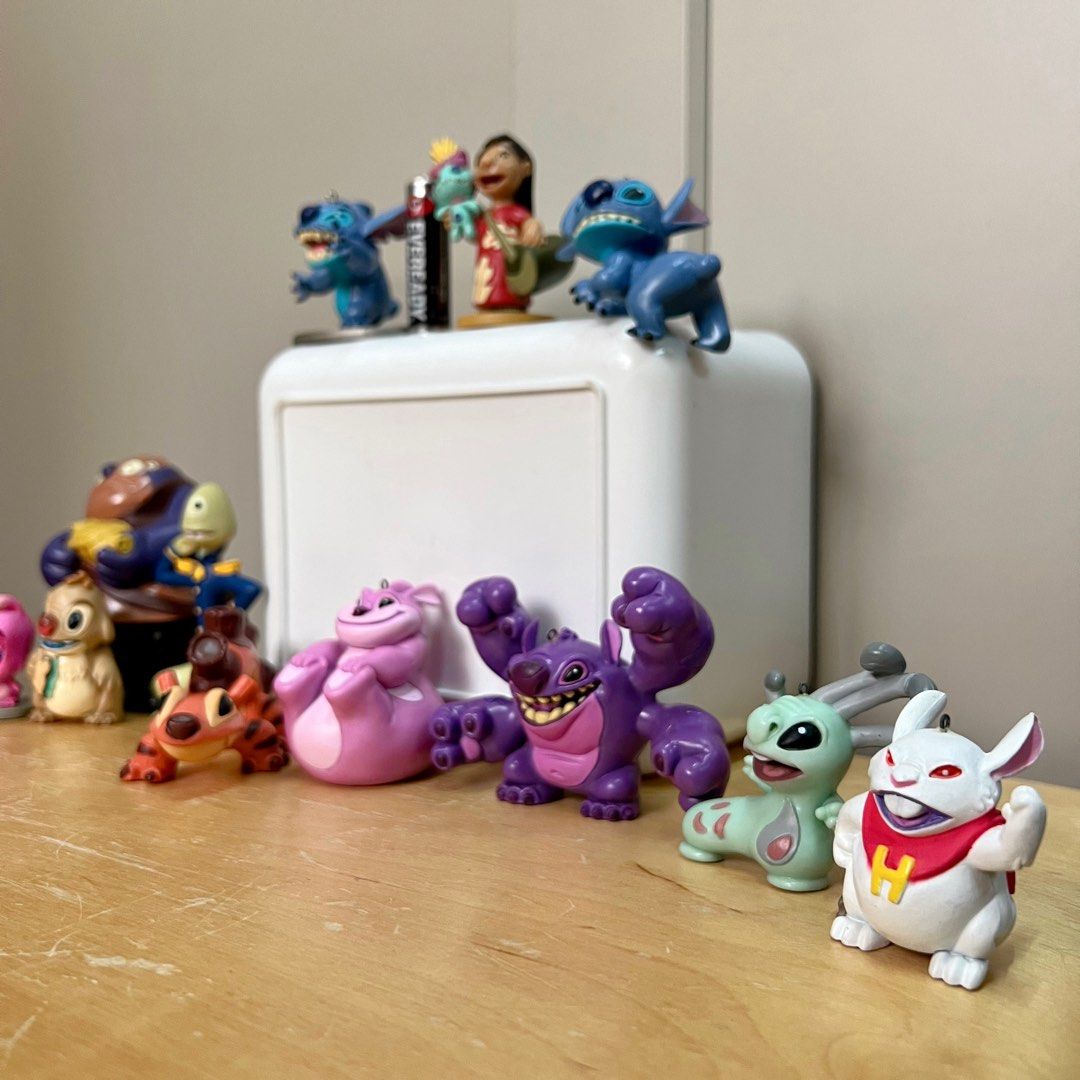 Rare Disney Store Exclusive Lilo & Stitch & Cousins Alien Action Play ...