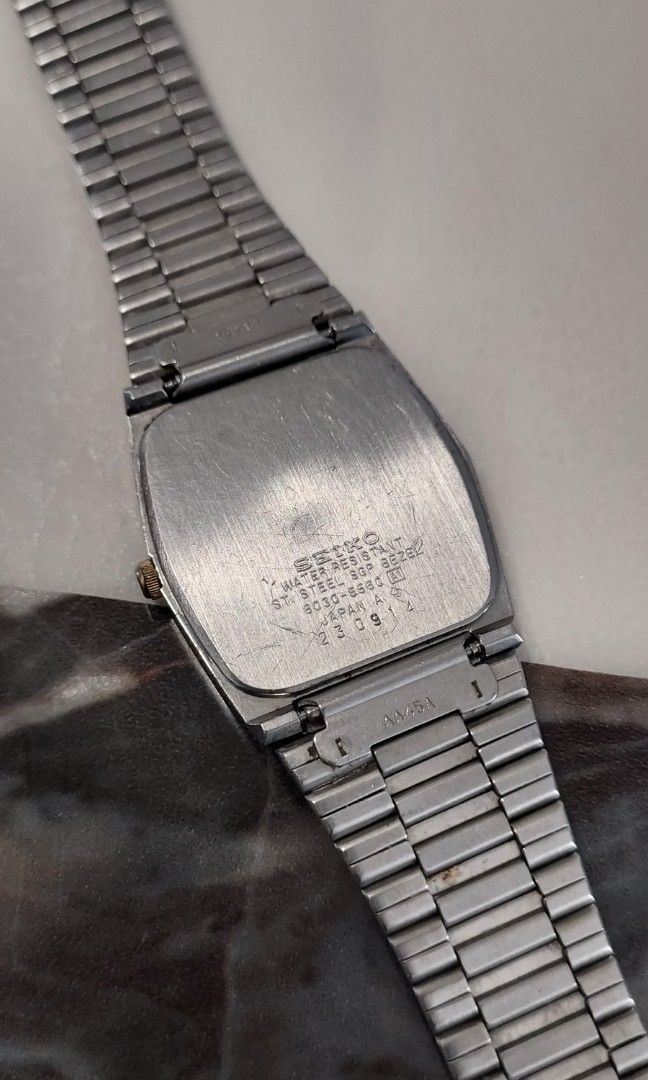 Seiko Tank Vintage 6030-5560, Men's Fashion, Watches & Accessories ...