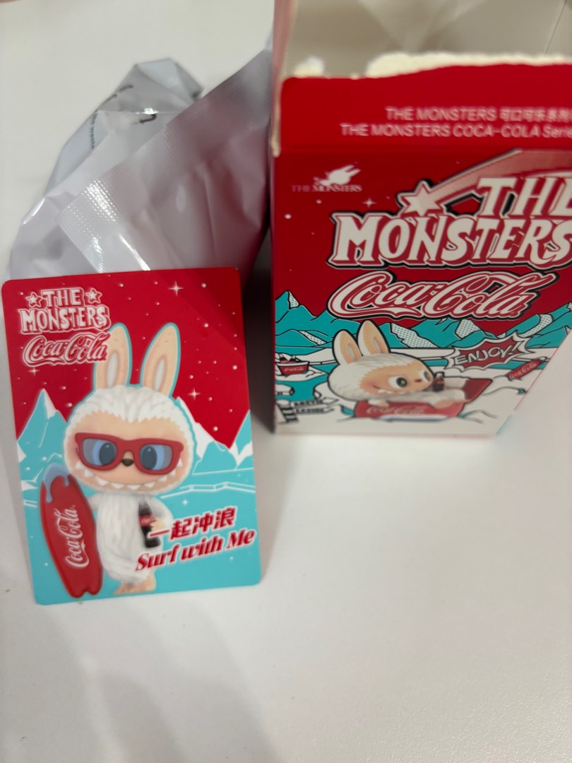 Sell Labubu Coca-cola(Surf with me), Hobbies & Toys, Collectibles ...