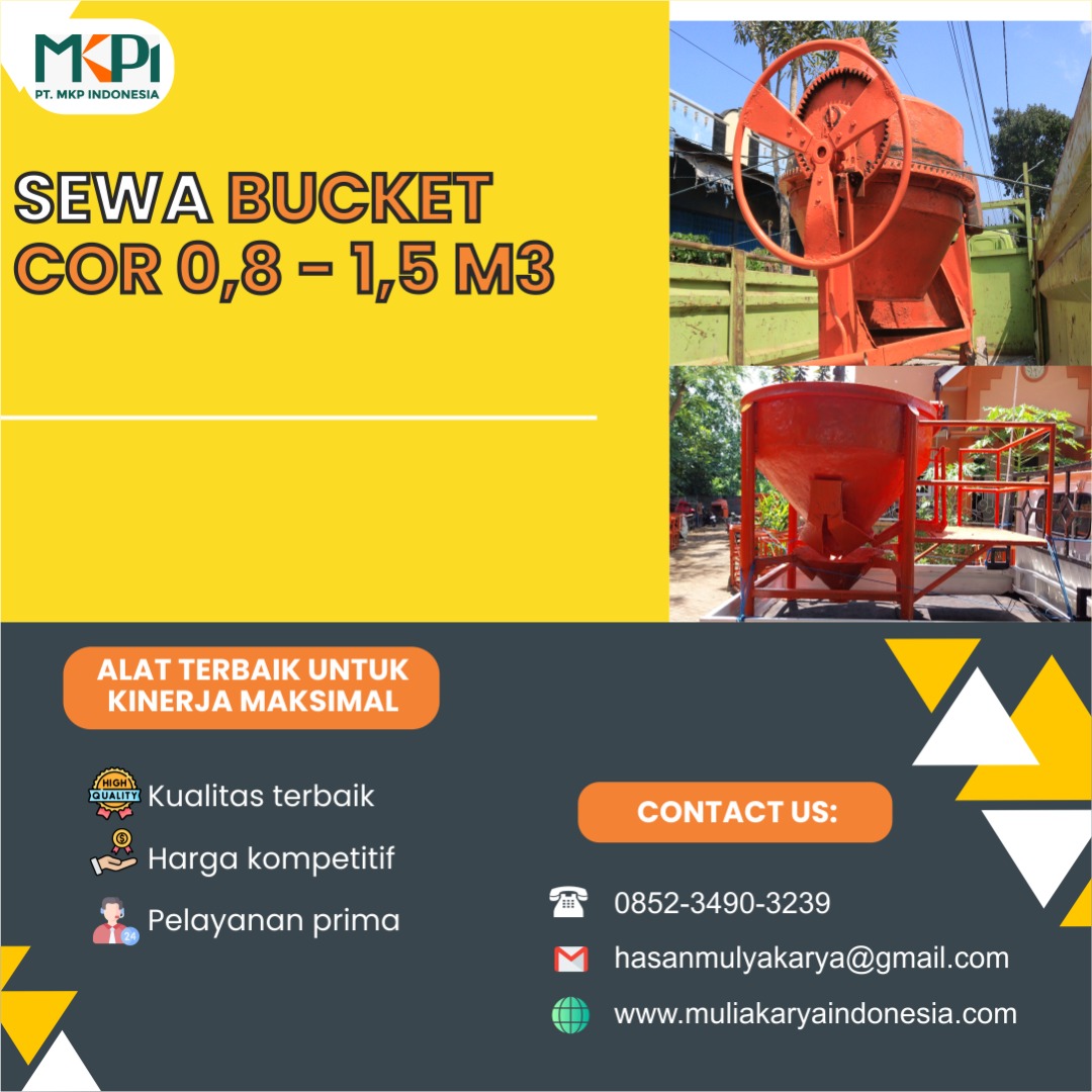 SEWA BUCKET COR ALAT PROYEK INDONESIA Kota Surakarta Jawa Tengah | 0852 ...