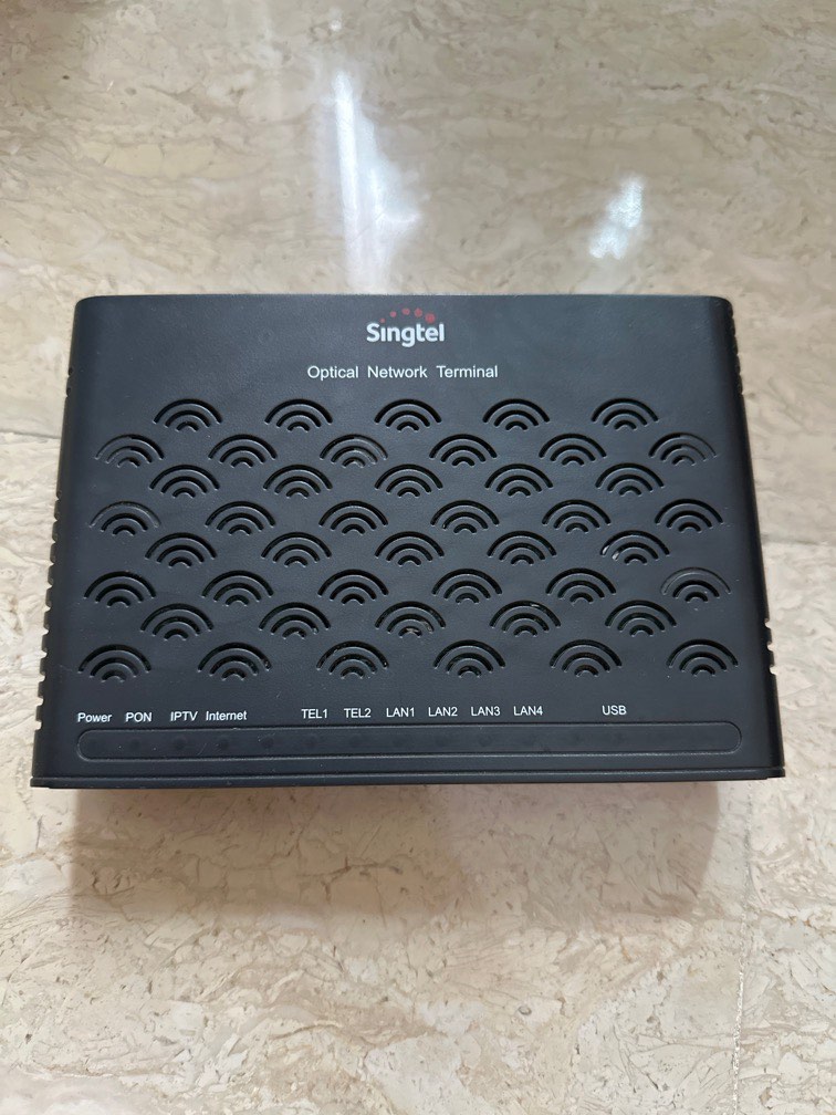 Singtel optical network terminal, Computers & Tech, Parts & Accessories ...