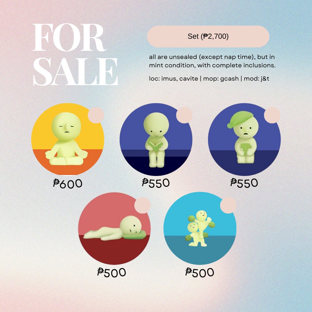 Smiski Set, Hobbies & Toys, Toys & Games on Carousell