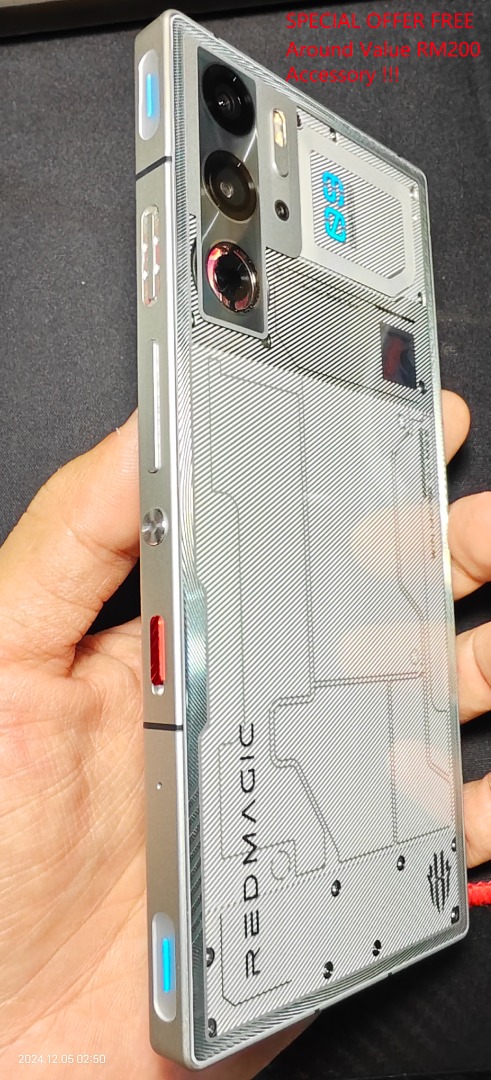 Global Set 512GB 16+12Ram Red Magic 9 Pro SnowFall, Mobile Phones ...