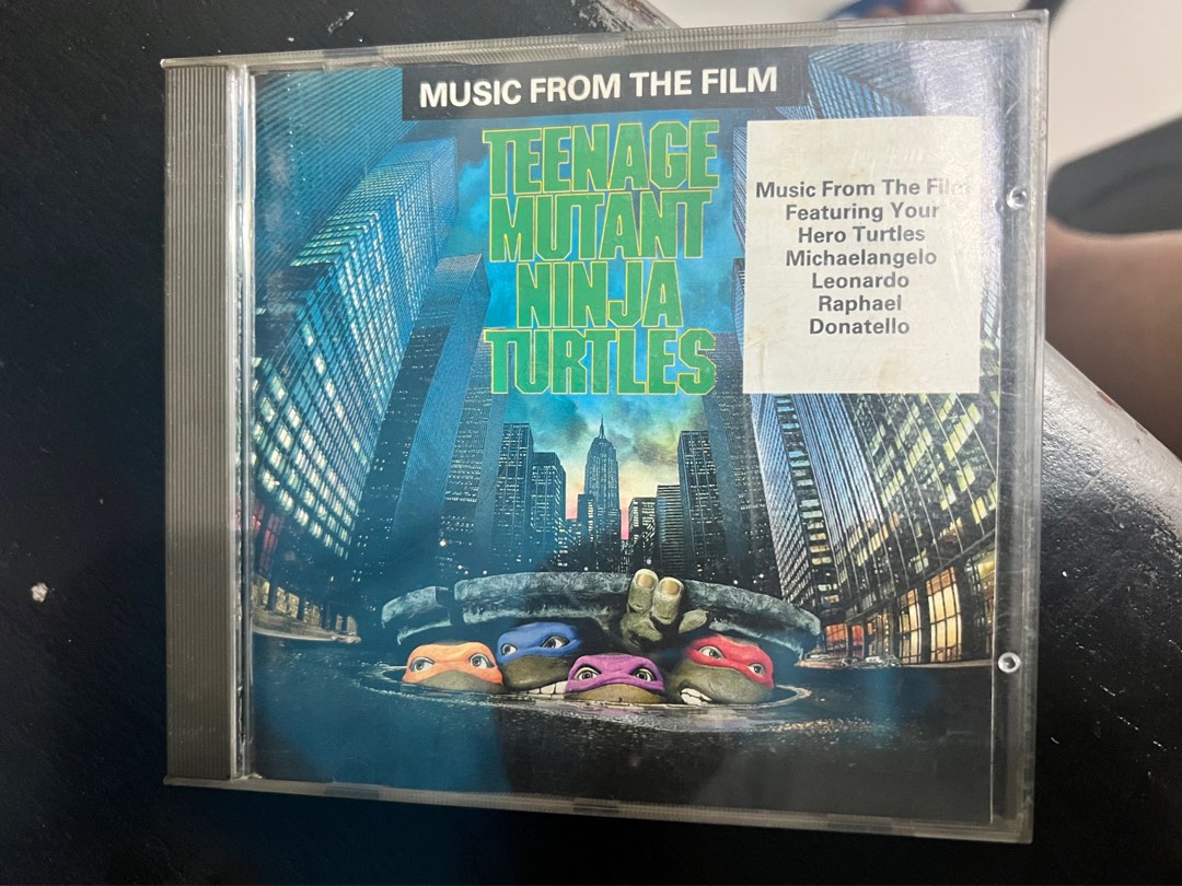 Teenage Mutant Ninja Turtles Movie Soundtrack, Hobbies & Toys, Music ...