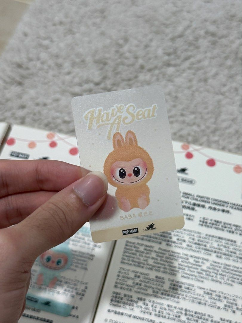 The Monsters Labubu Baba V2 Have a Seat Brand New Sealed, Hobbies ...