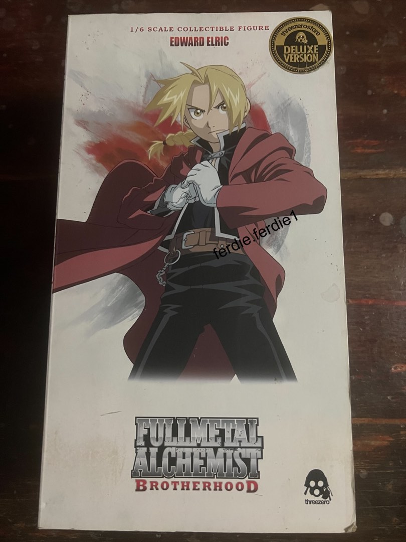 Threezero Edward Elric Deluxe 1/6, Hobbies & Toys, Toys & Games on ...