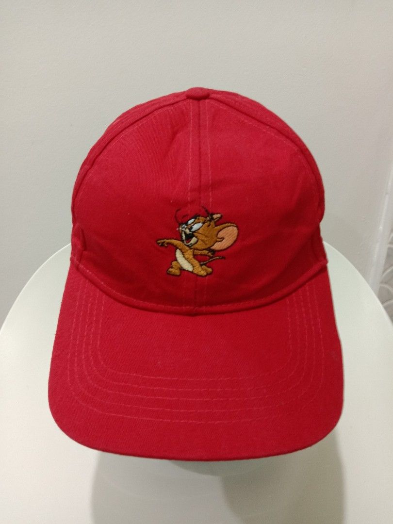 Tom & Jerry Cap Hat Topi, Men's Fashion, Watches & Accessories, Cap ...