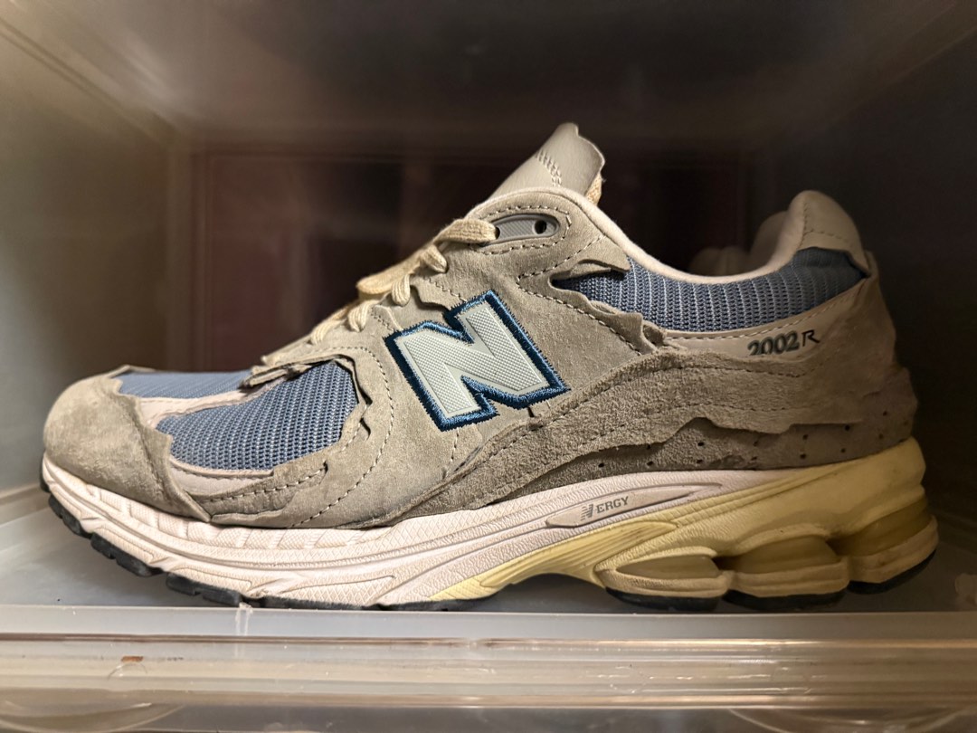 US10 New Balance 2002R Protection Pack Mirage Grey NB, 女裝, 鞋, 波鞋 ...