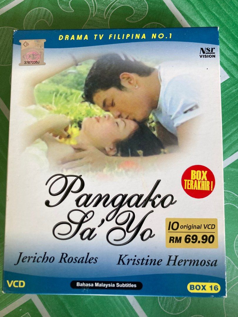 VCD Pangako Sa Yo - Kristine Hermosa & Jericho Rosales (Box 16 ...