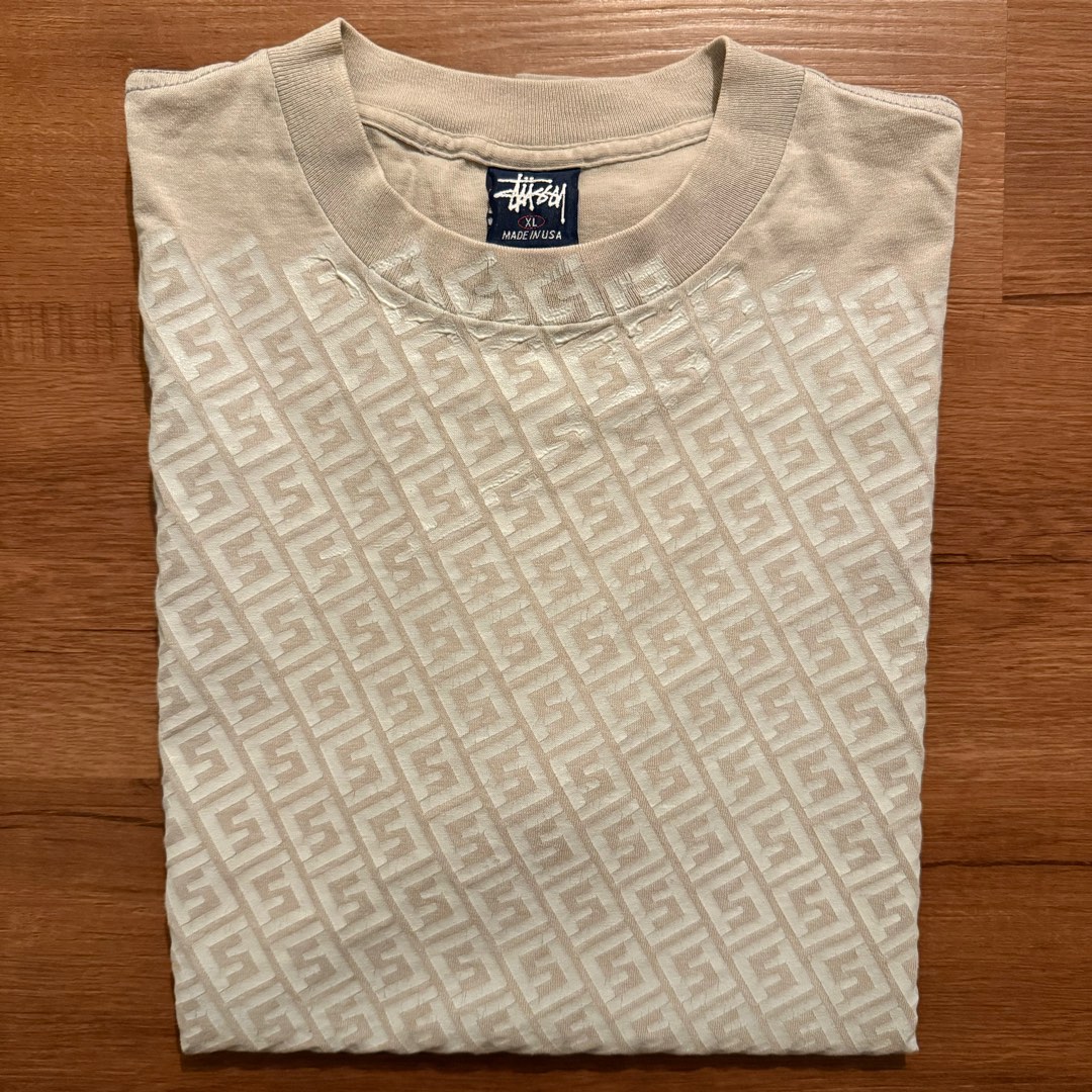 Vintage Stussy Ripoff Fendi, Men's Fashion, Tops & Sets, Tshirts & Polo ...