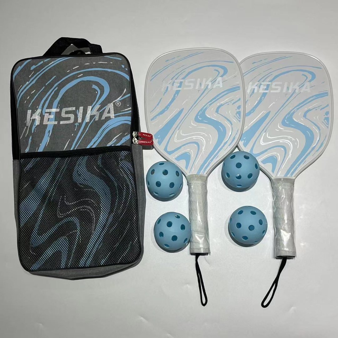 Wooden Pickle Ball Paddle Kesika 5 color, Sports Equipment, Sports ...