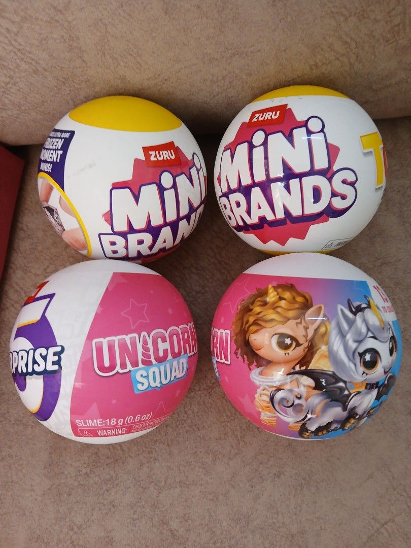 Zuru Toys Mini Brands & Unicorn Squad Little Pony MLP Figure Bundle ...
