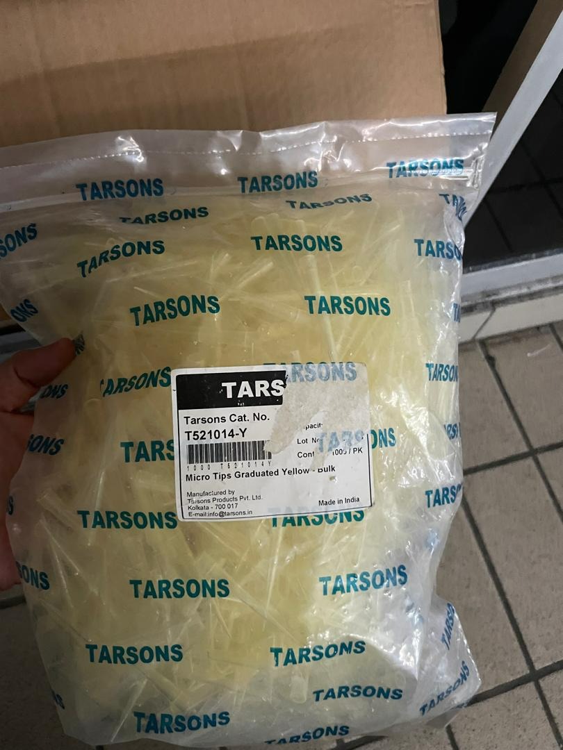 200 uL MICROPIPETTE TIPS (YELLOW), Health & Nutrition, Medical Supplies ...