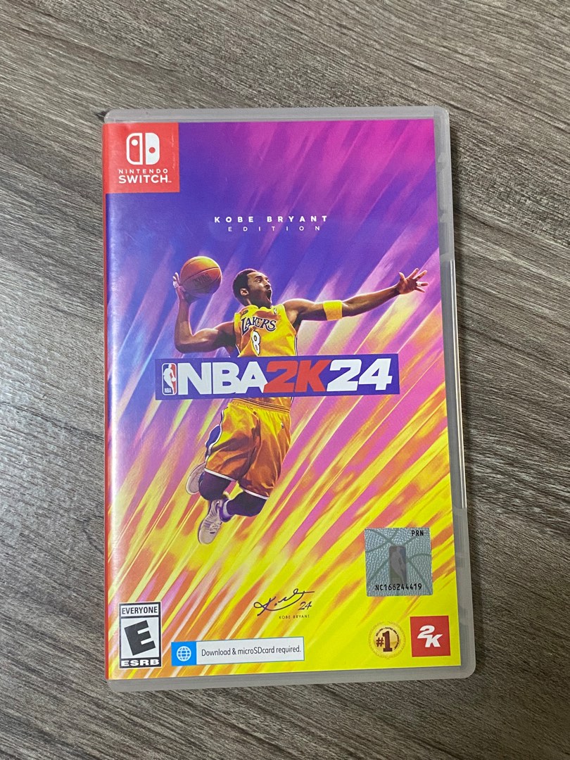 2K24 Kobe Bryant Edition Nintendo Switch, Video Gaming, Video Games ...