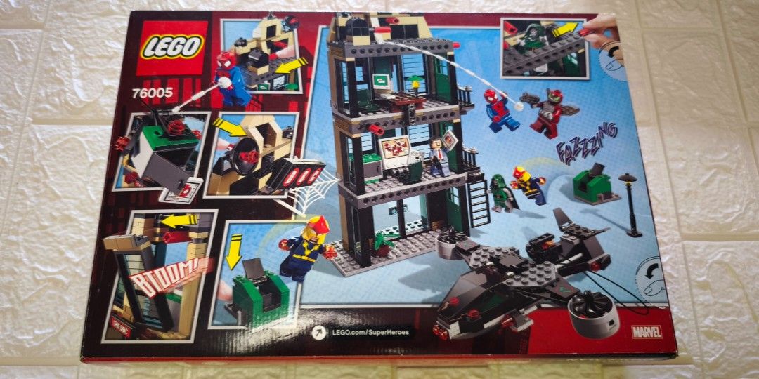 全新未開盒 Lego 76005 Spider-Man: Daily Bugle Showdown Super Heroes 系列 (2013 ...